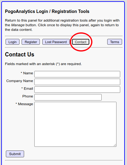 Contact — PogoAnalytics 1.0.8 documentation